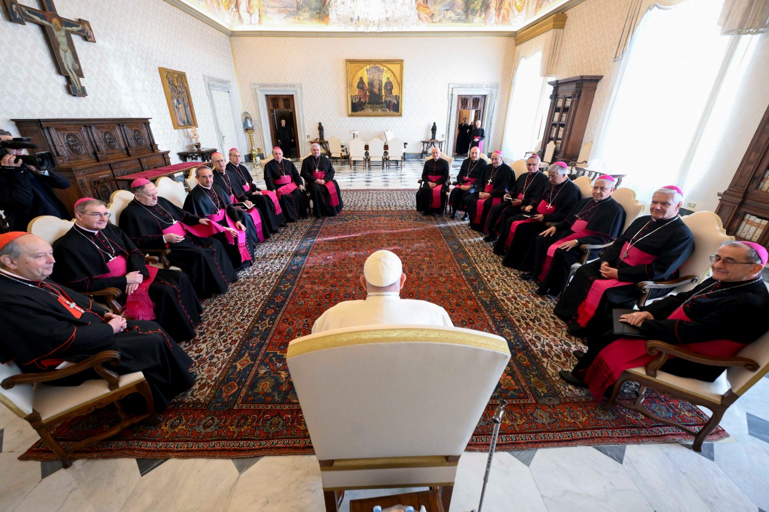 L’emozione dell’incontro con il Papa per cercare insieme la via della ...